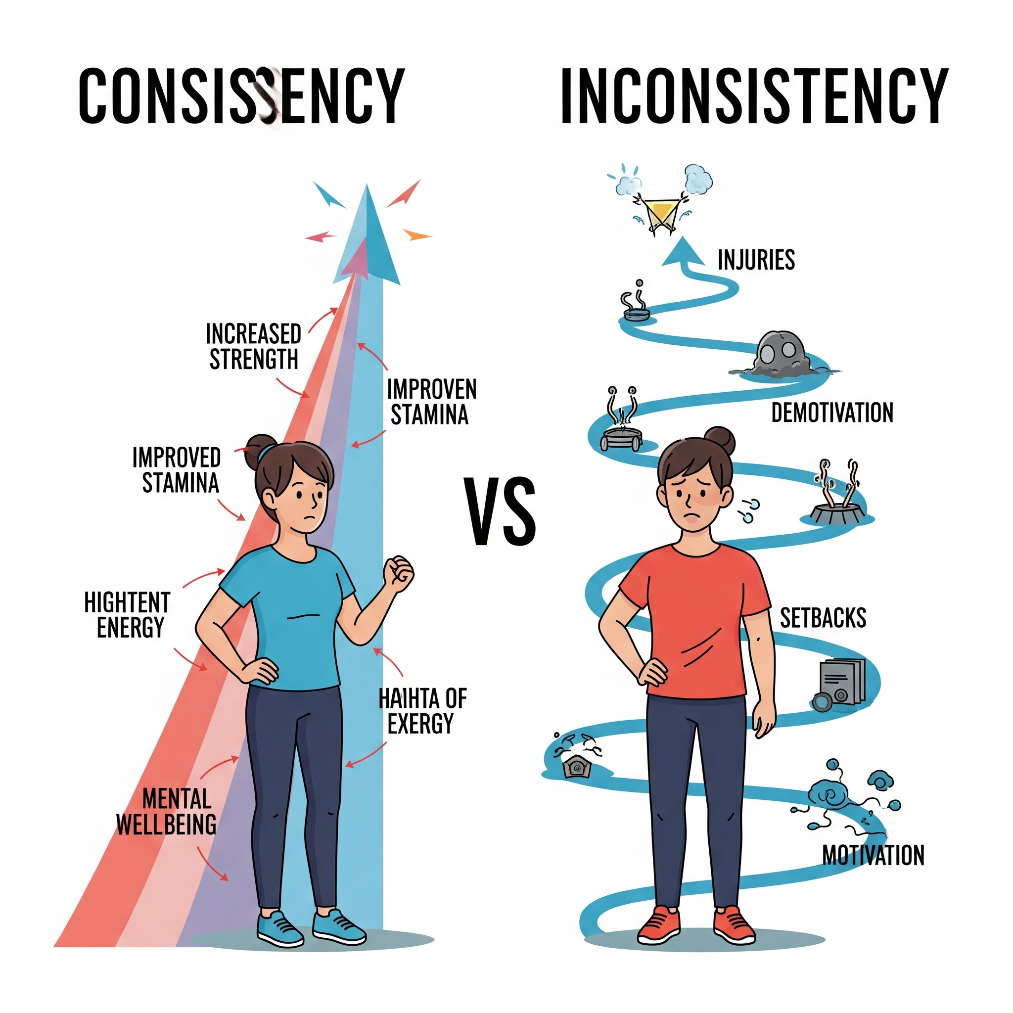The Indispensable Role of Consistency in Your Fitness Journey